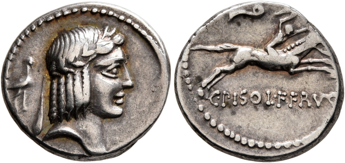A denarius of M. Vargunteius I received as a Christmas present - Roman ...